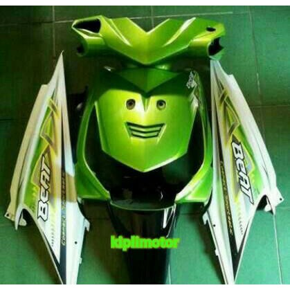 Jual Full set body halus honda beat karbu / beat lama hijau putih 2012 ...