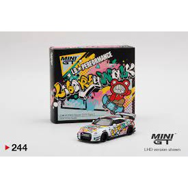 Jual Mini GT LB WORKS Nissan GTR R35 LBWK Kuma Graffiti | Shopee Indonesia