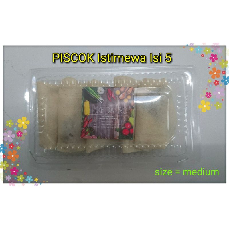 Jual Piscok Lumer Spesial Isi 5 Frozen | Shopee Indonesia