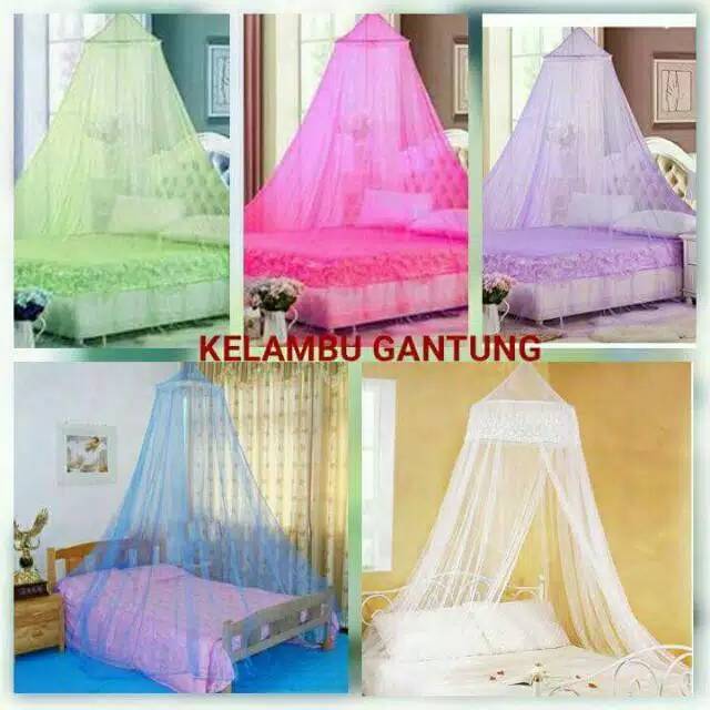 Jual KELAMBU NYAMUK GANTUNG BULAT SELAMBU NYAMUK GANTUNG | Shopee Indonesia