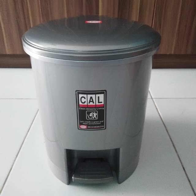 Jual Tempat Sampah Injak/ Step On Dustbin Bulat Shinpo 12ltr 180L | Shopee Indonesia