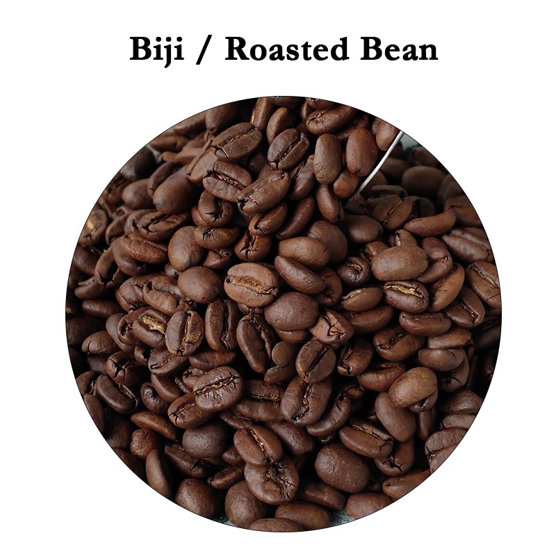 Jual Kopi Lanang Arabika Gayo Aceh Peaberry Coffe 250g-Kopi Bubuk/Biji ...