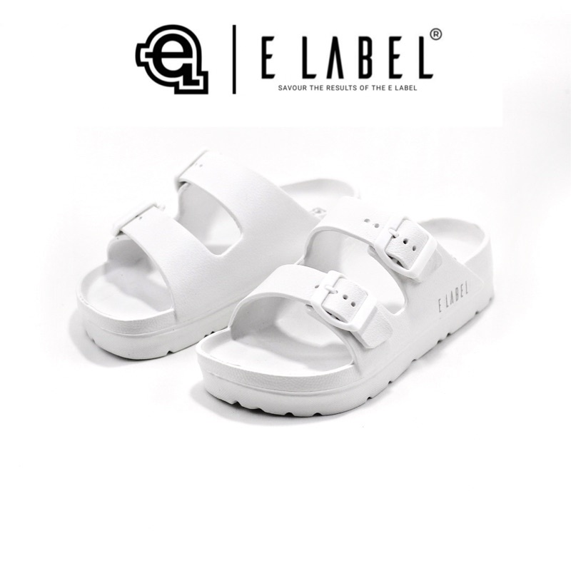 Jual E LABEL | Sandal High Belt White | Sandal Jelly Wanita | Sandal ...