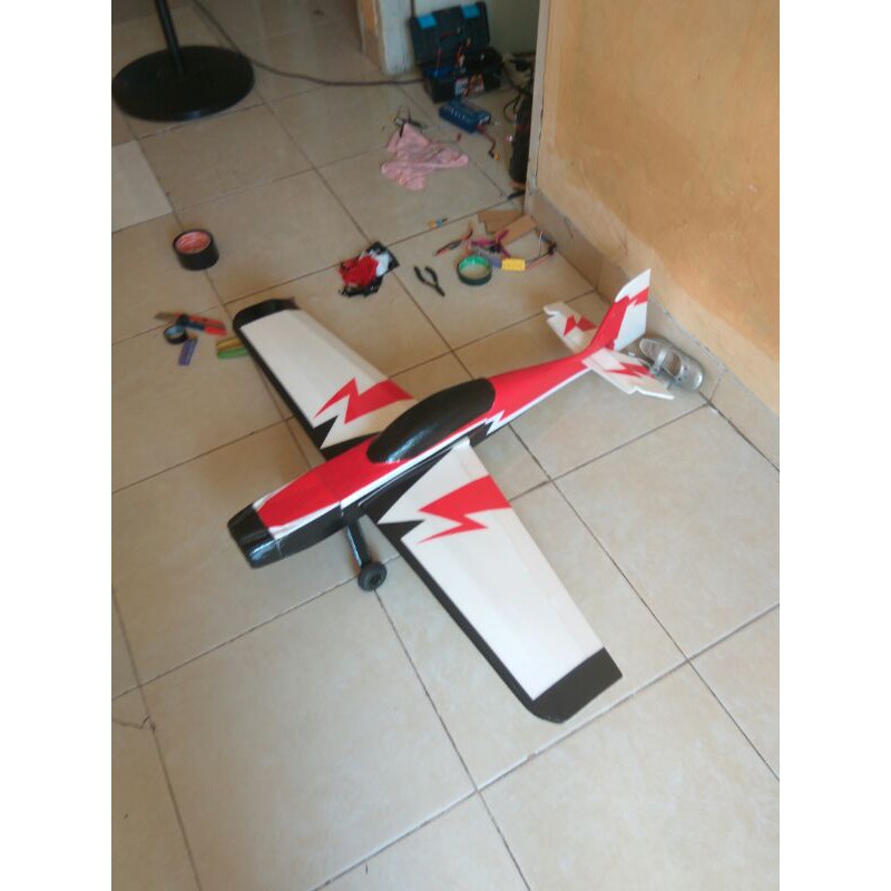 Jual SBACH 342 RC Plane homemade KIT/ARF/RTF | Shopee Indonesia