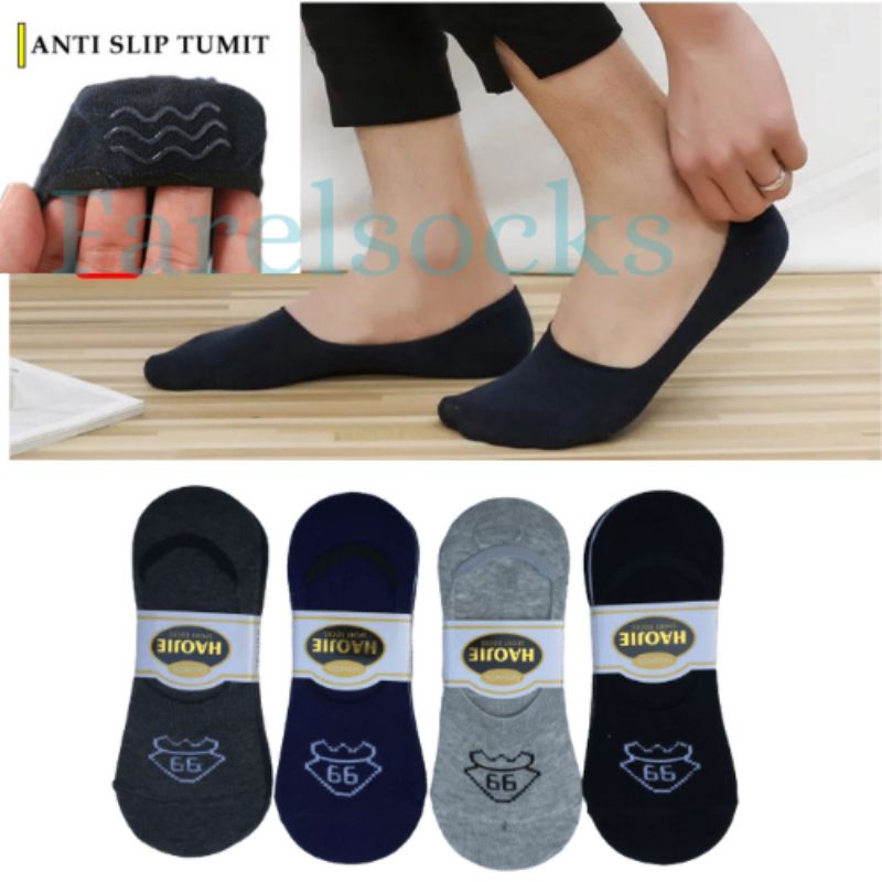 Jual KAOS KAKI PENDEK KAOS KAKI HIDDEN SOCKS INVISIBLE ENGKLE PRIA ...