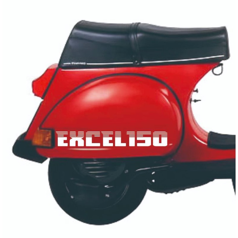 Jual STICKER VESPA PX EXCEL150 CUTTING GARIS REFLECTIVE CUSTOM STICKER ...