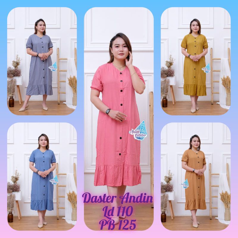Jual BAJU DRES WANITA DASTER ANDIN / DASTER ARAB PEKALONGAN / DASTER ...