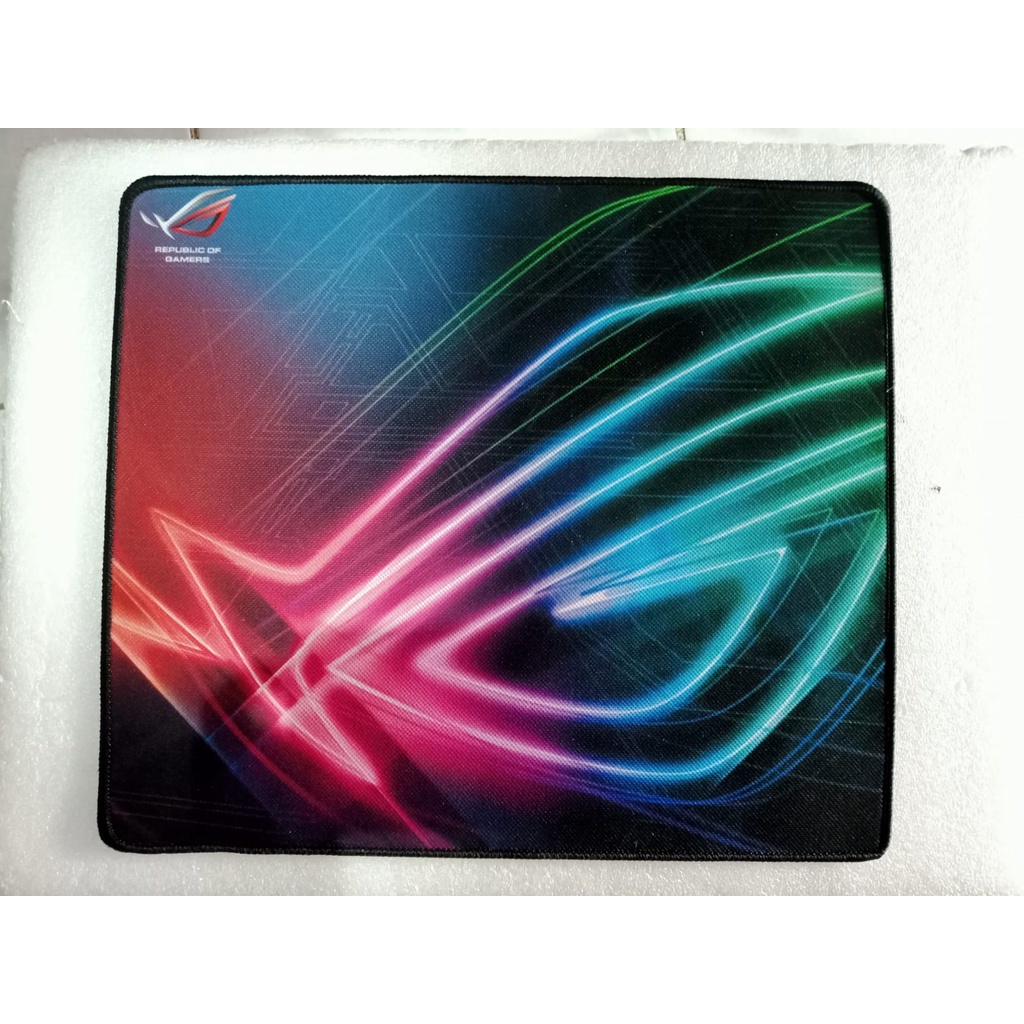 Jual MousePad Gaming ROG ukuran L 350 x 300 x 4 / Alas Mouse Gaming ROG ...