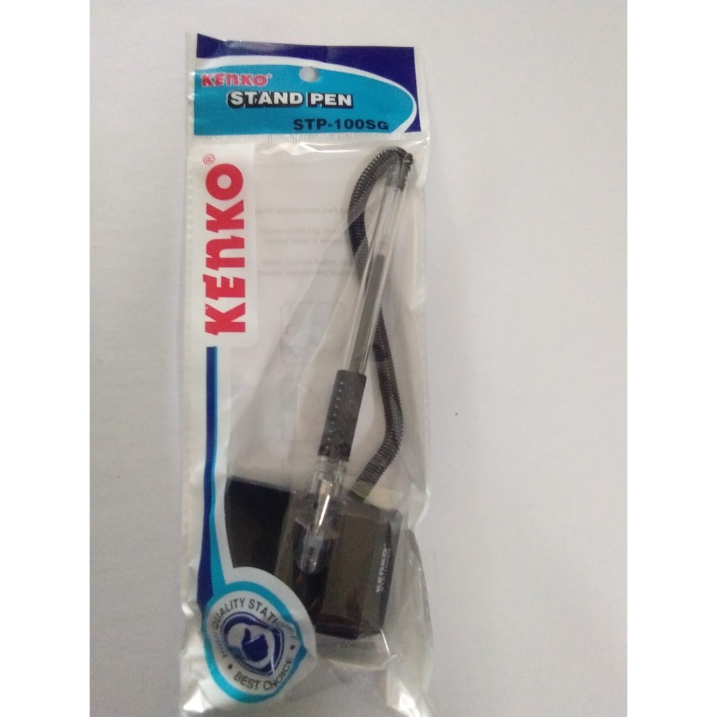 Jual STAND PEN STP-100SG 0.5mm KENKO BLACK INK pen meja | Shopee Indonesia