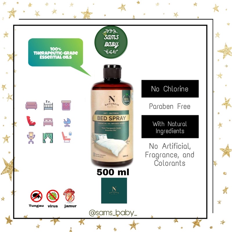Jual Naturein Bed Spray Refill 500ml | Shopee Indonesia