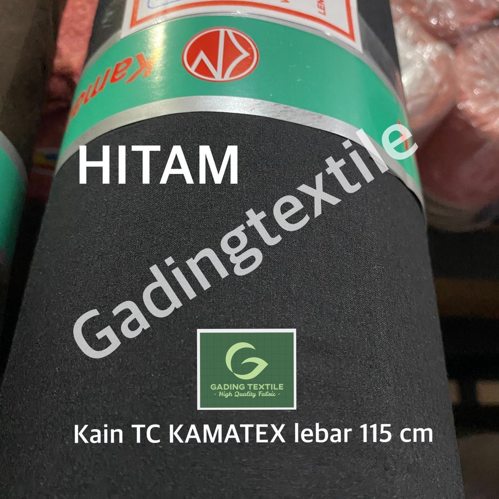 Jual ( per setengah meter ) Kain tetoron katun warna kelir TC KAMATEX ...