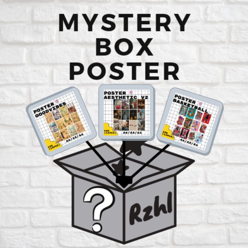 Jual MYSTERY BOX POSTER (COD) | Shopee Indonesia