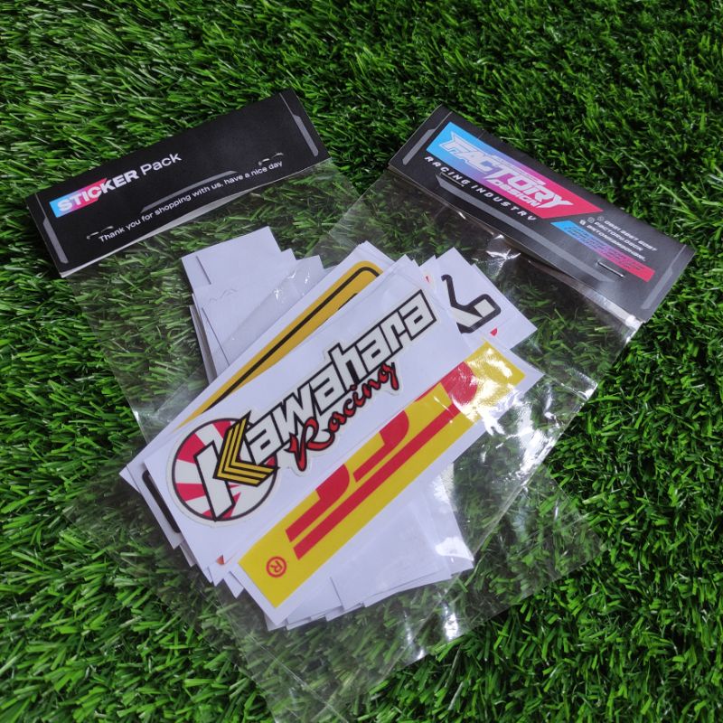 Jual STICKER PACK VOL 1. LAMINASI GLOSY SUDAH CUTTING | Shopee Indonesia