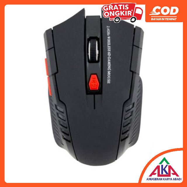 Jual Taffware Gaming Mouse Wireless 2000 DPI - W4 - Black | Shopee ...