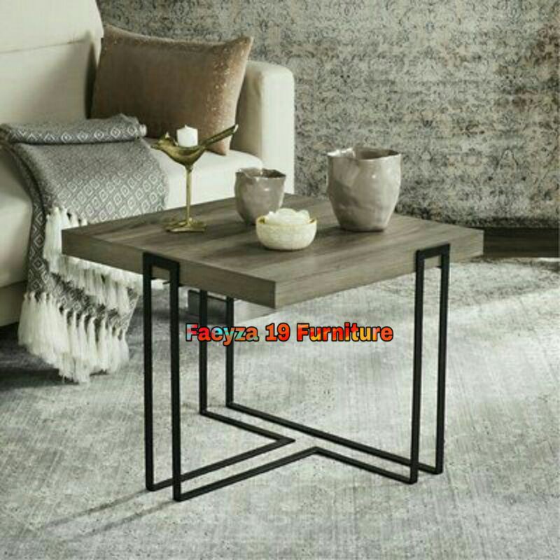 Jual Meja Table Kaki Besi Ortiga | Shopee Indonesia