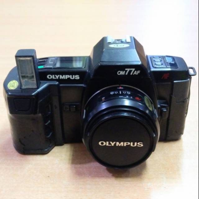 Jual Kamera Analog Antik Olympus OM77AF + 50mm | Shopee Indonesia
