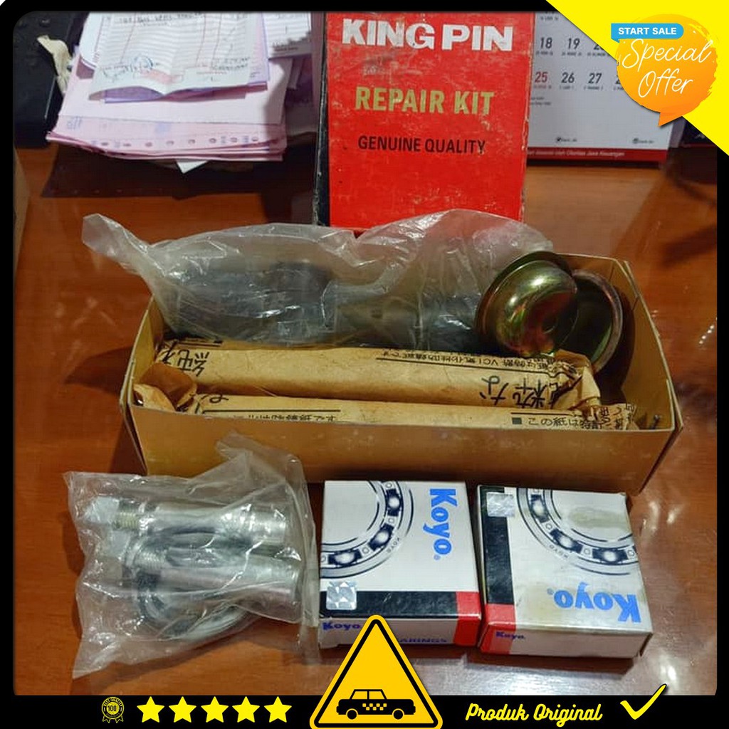 Jual National King Pin Repair Kit Toyota Rino 14B Dyna Saurus | Shopee ...