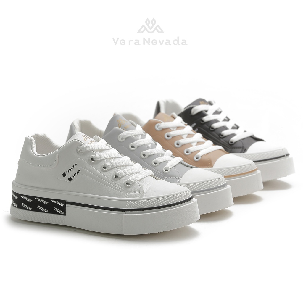Jual Vera Nevada Sepatu Sneakers Wanita Sport Shoes V006 | Shopee Indonesia