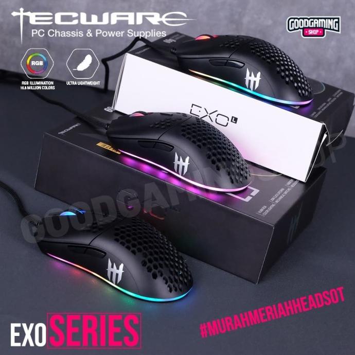Jual Tecware EXO Gaming Mouse EXO LITE, PLUS, ELITE | Shopee Indonesia