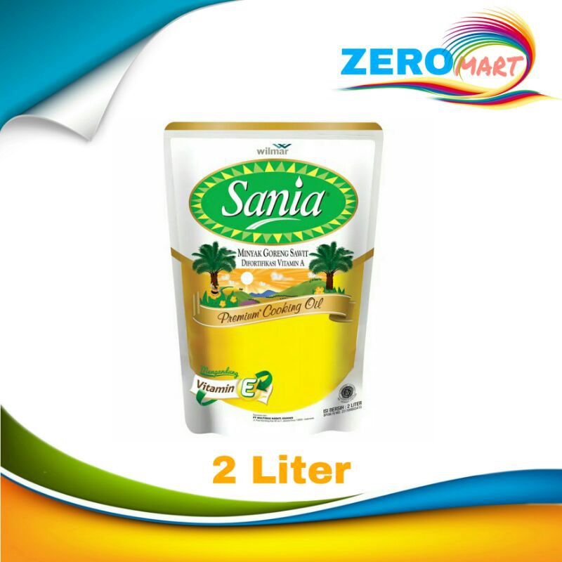 Jual Sania Minyak Goreng Premium Cooking Oil Pouch 2L | Shopee Indonesia