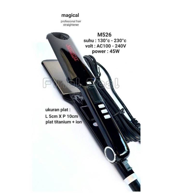 Jual Catokan Magical Plat Titanium Original, Pelurus Rambut | Shopee ...