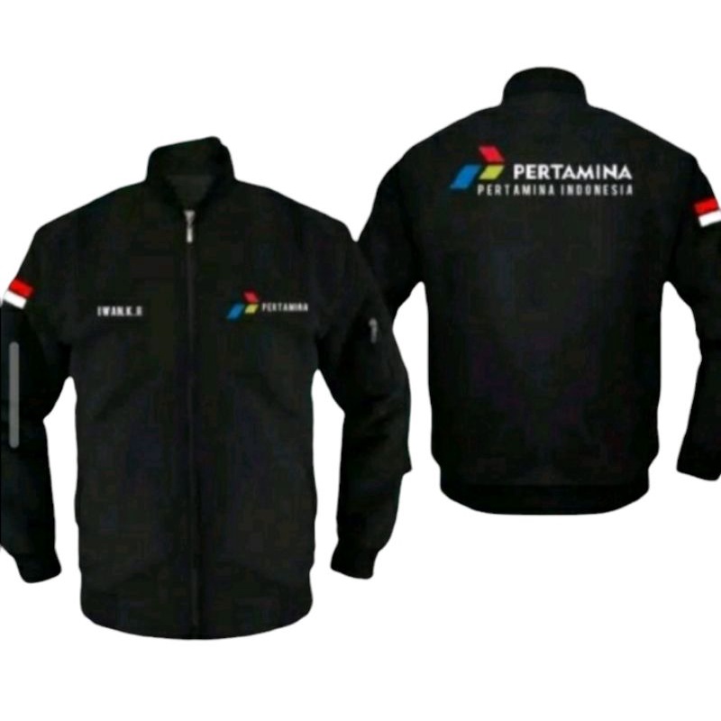 Jual jaket bomber pertamina | Shopee Indonesia
