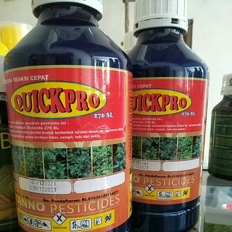 Jual Herbisida Reaksi Cepat QUICKPRO 276SL Berat 1 Liter | Shopee Indonesia