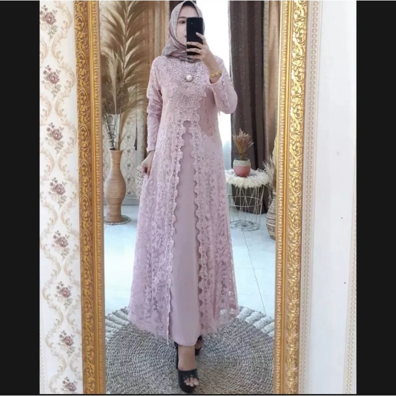 Jual ( COD ) KEBAYA PESTA INDONESIA / KEBAYA KERANCANG BROKAT SUPER ...