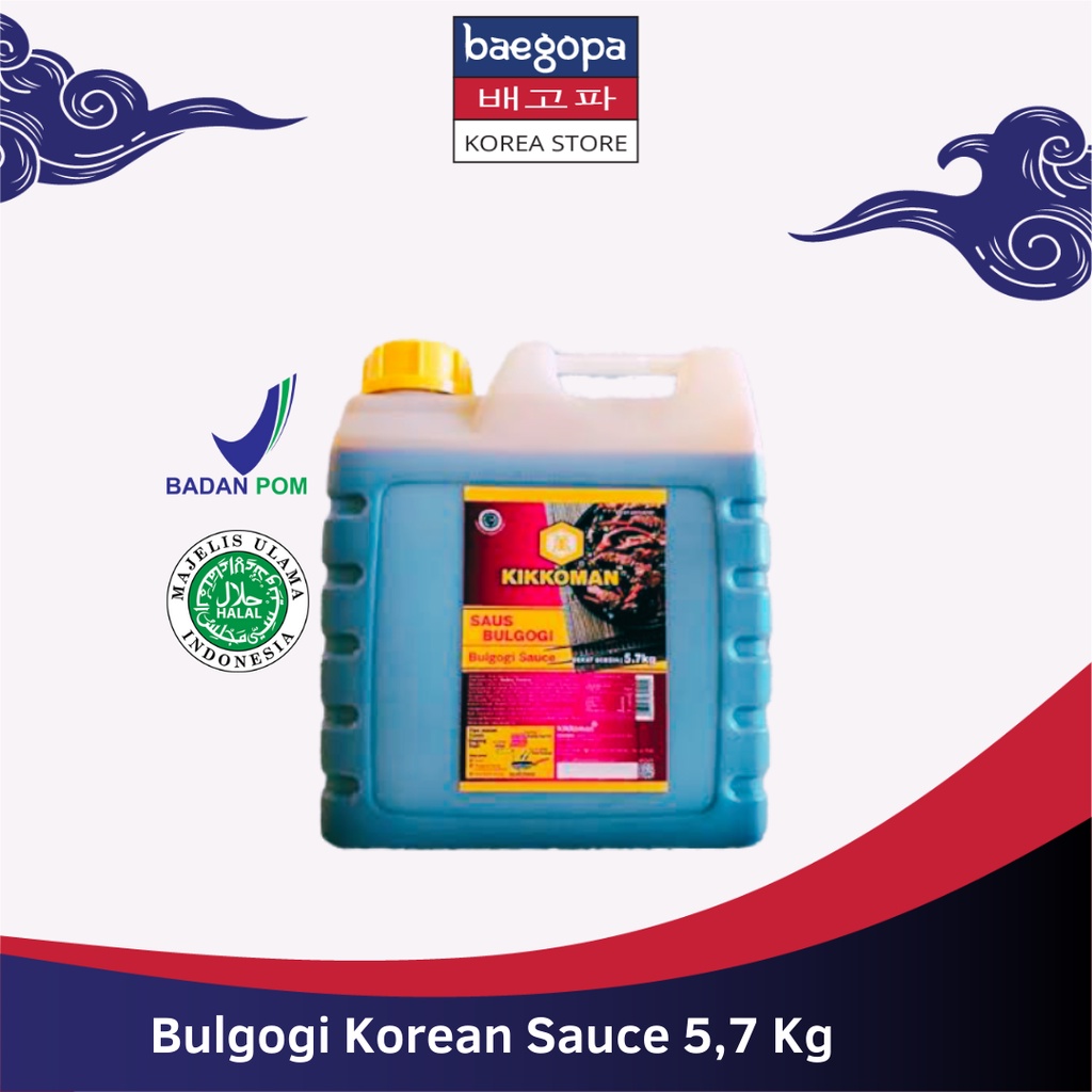 Jual KIKKOMAN Bulgogi Sauce BBQ Korea 5,7 Kg Halal | Saus Marinasi Bakar Daging | Shopee Indonesia