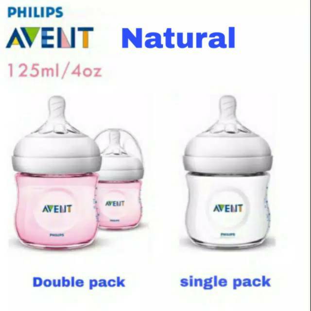Jual Philips Avent Botol Natural 125ml | Botol Susu Bayi Avent | Botol ...