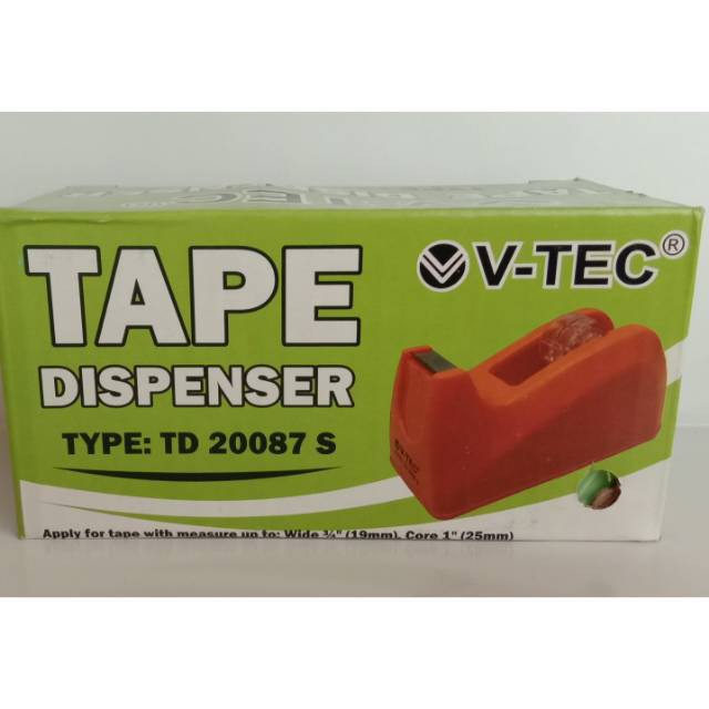 Jual V-TEC TAPE DISPENSER TD-20087 SMALL | Shopee Indonesia