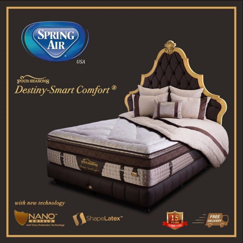 Jual Kasur Springbed Spring Air USA - DESTINY SMART COMFORT (Four ...