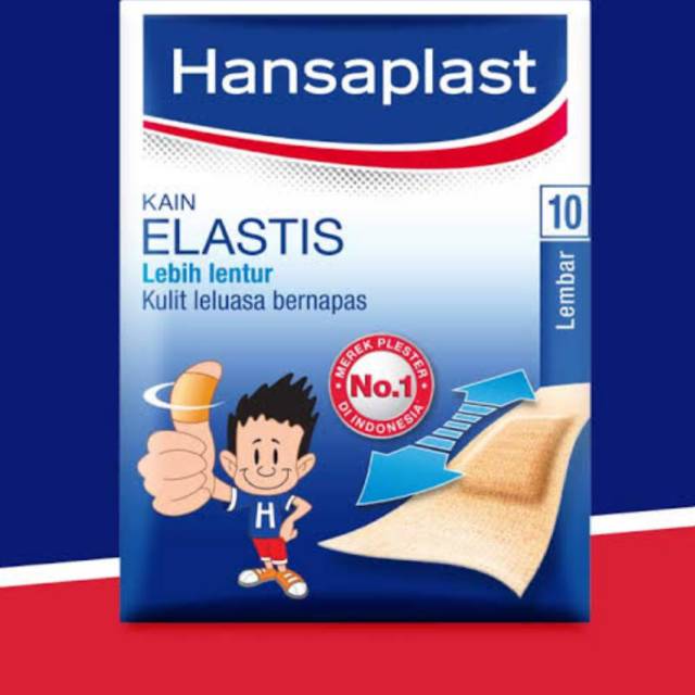 Jual Hansaplast Kain Elastis isi 10 lembar | Shopee Indonesia