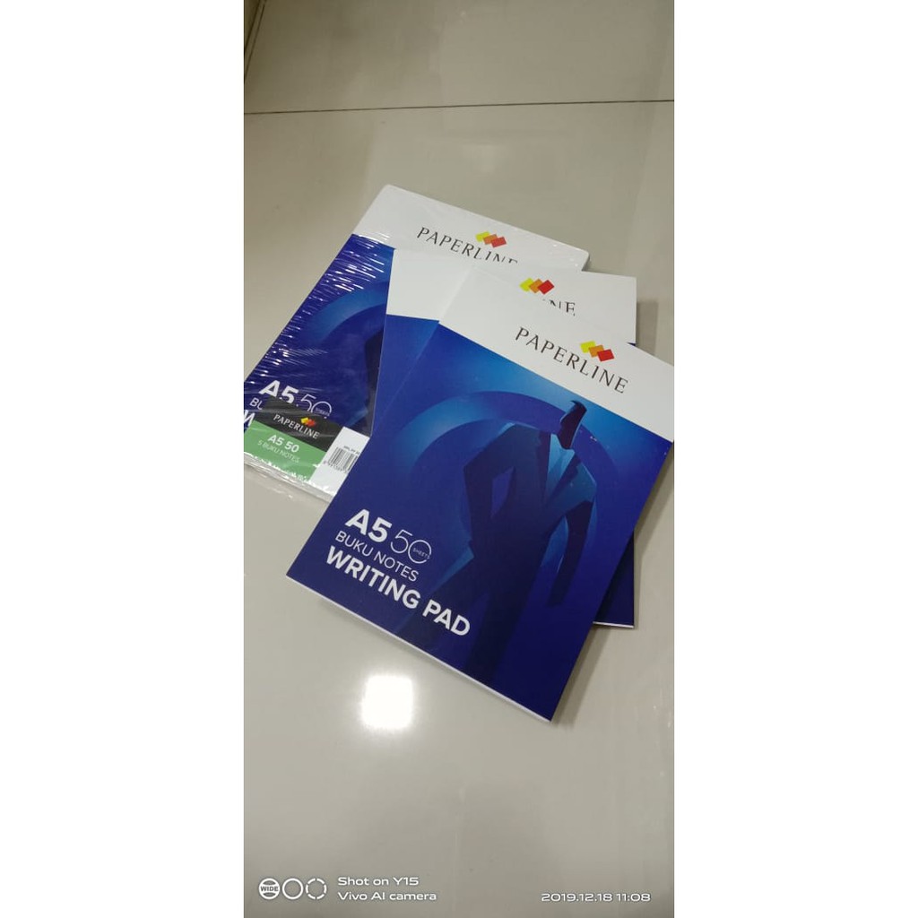 Jual PAPERLINE Buku Notes A5 50 LEMBAR Notebook writing pad note ...