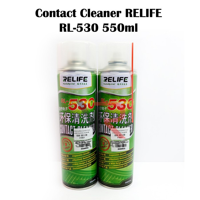 Jual CAIRAN CONTACT CLEANER PEMBERSIH RELIFE RL-530 550ML | Shopee ...