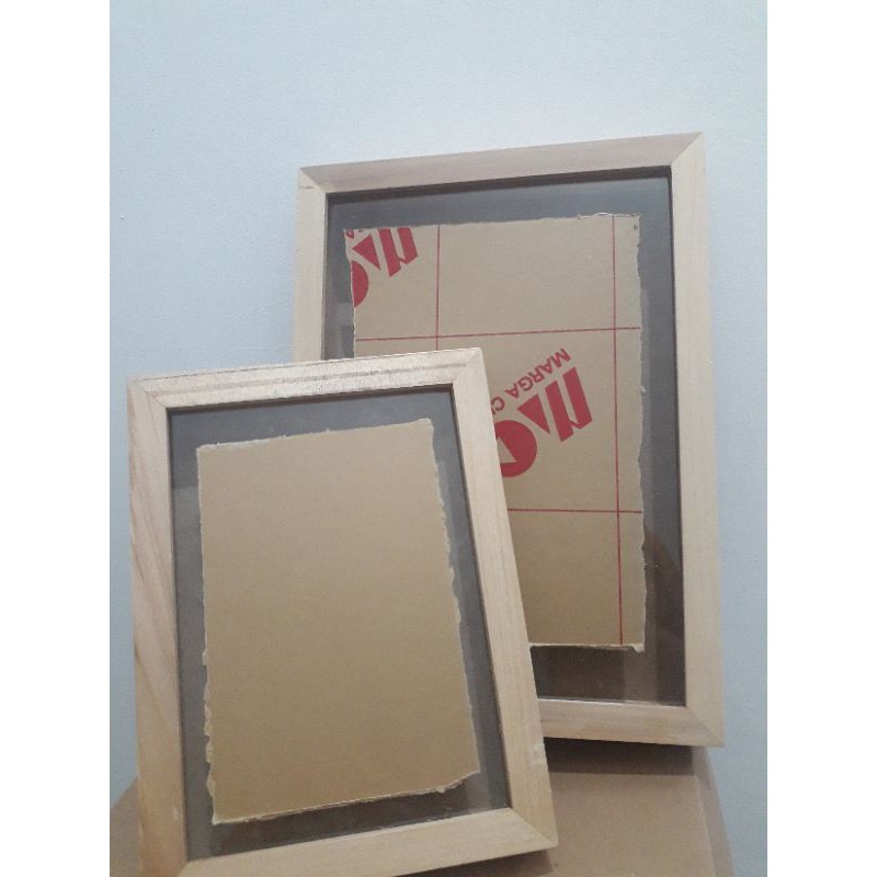 Jual pigura wood 3d akrilik anti pecah / bingkai 3D /Frame mahar ...