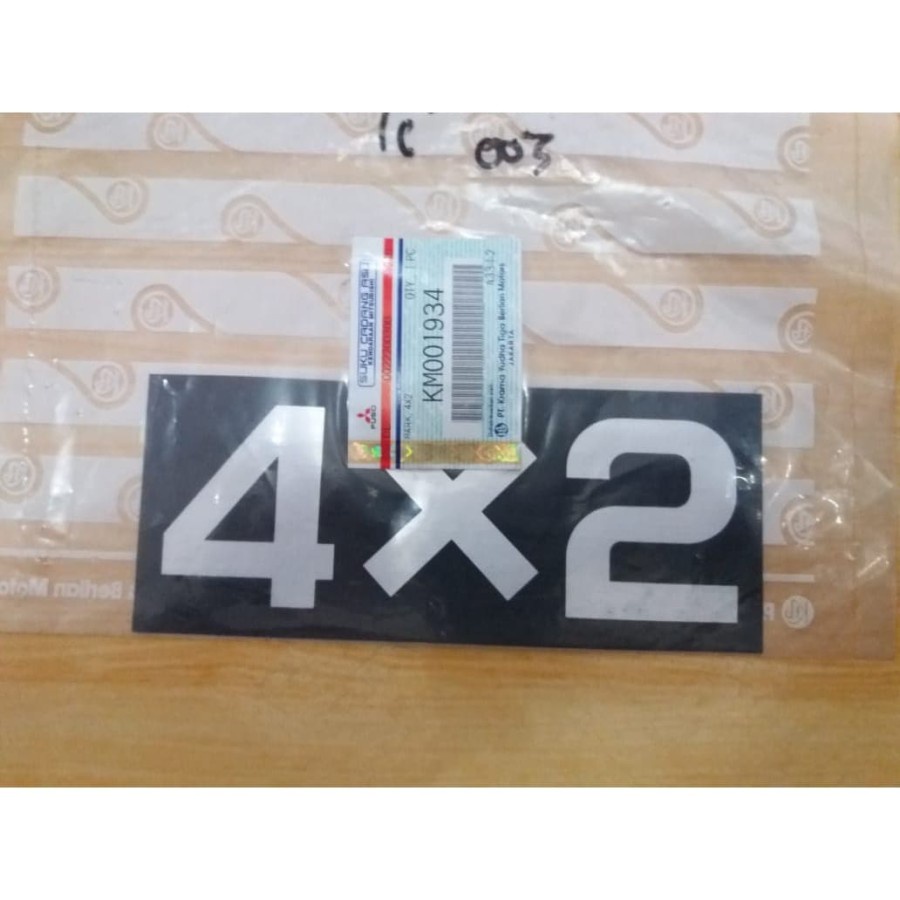 Jual Sticker 4x2 Mitsubishi Fuso FM FN 517 ORI KM001934 | Shopee Indonesia