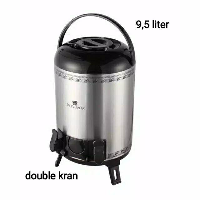 Jual termos dispenser water jug delvonta 9,5 liter | Shopee Indonesia