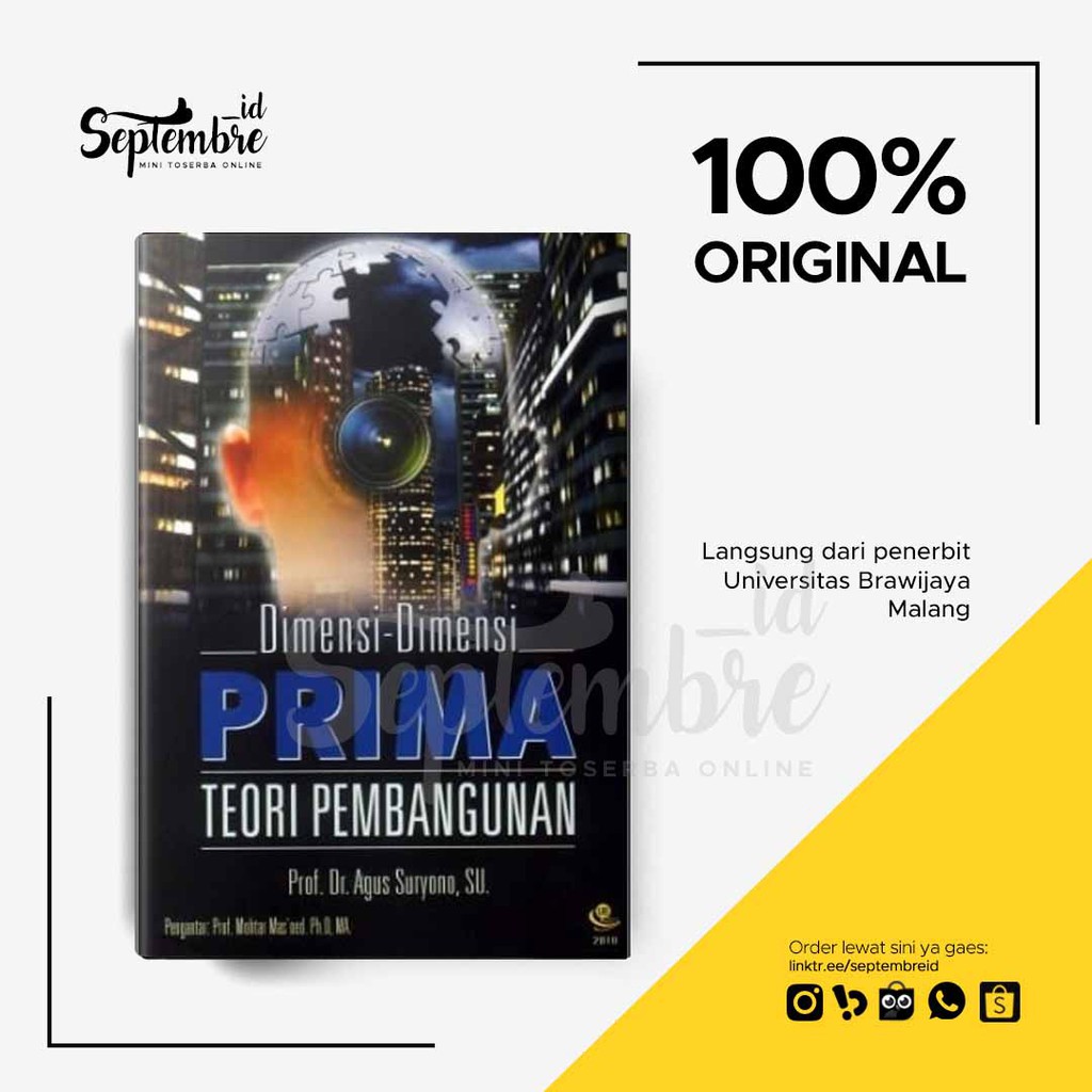 Jual Buku Dimensi-dimensi Prima Teori Pembangunan | Shopee Indonesia