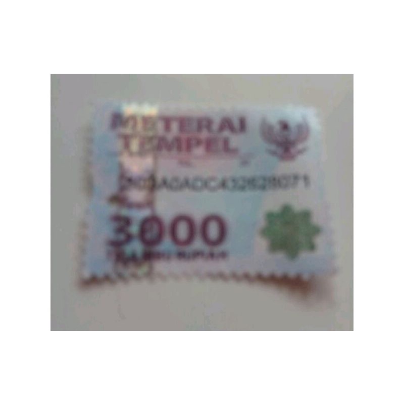 Jual MATERAI TEMPEL 3000 TAHUN 2016-2021 | Shopee Indonesia