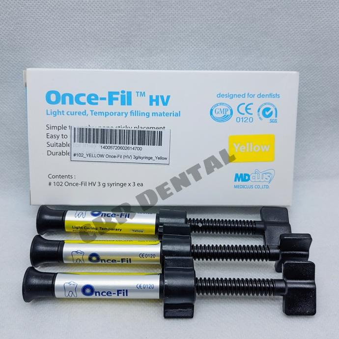 Jual TEMPORARY FILLING TAMBALAN SEMENTARA LIGHT CURE SYSTEM ONCE FILL ...