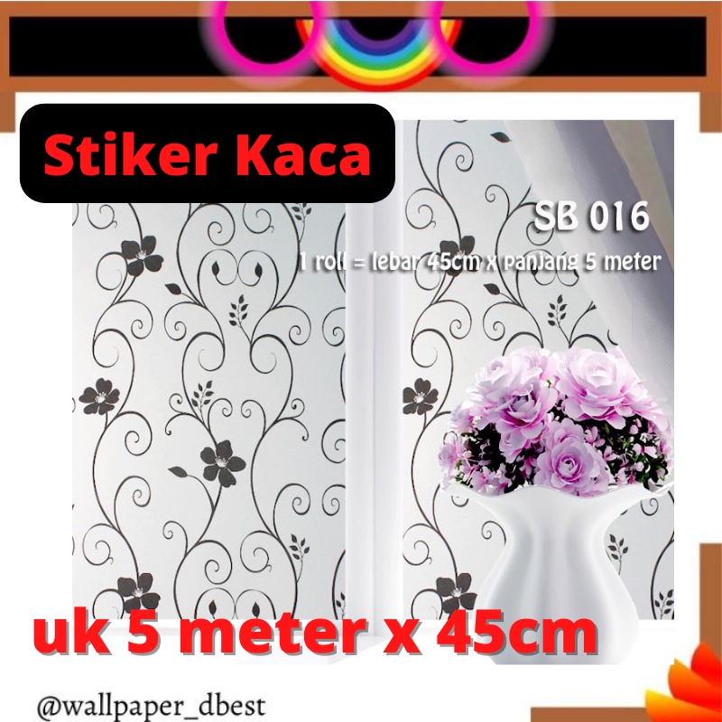 Jual SUNBLAST STIKER KACA UK 5 METER X 45CM GLASS STICKER SB 016 ...