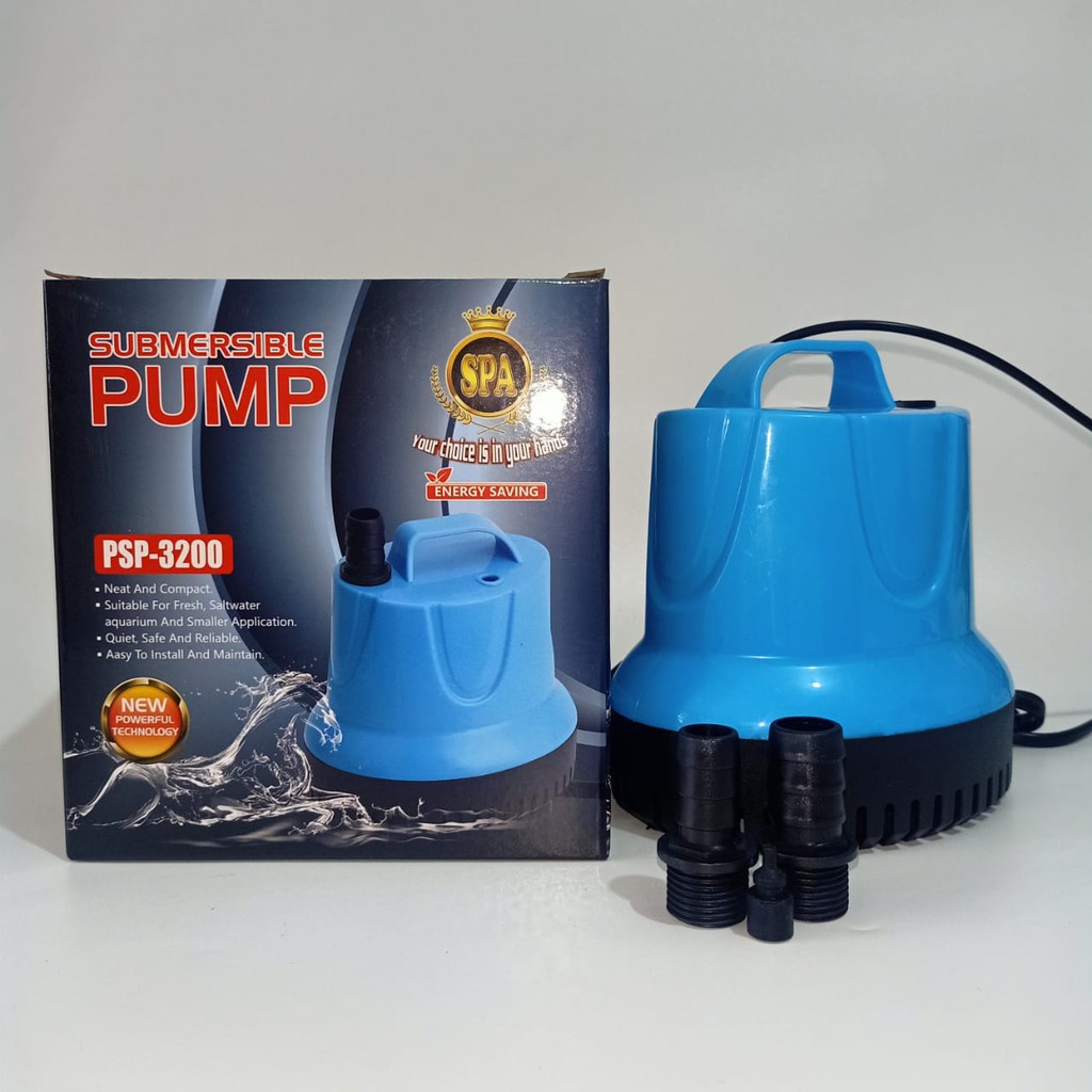 Jual Submersible Pump PSP-3200 SPA Pompa Celup Aquarium Pompa Akuarium ...