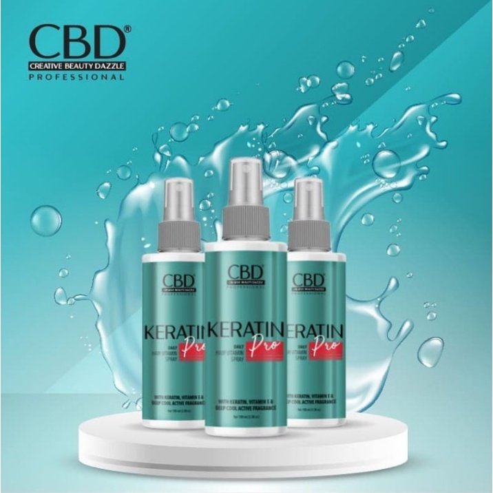 Jual CBD Keratin Spray Pro Hair Vit Daily 100ml | Shopee Indonesia