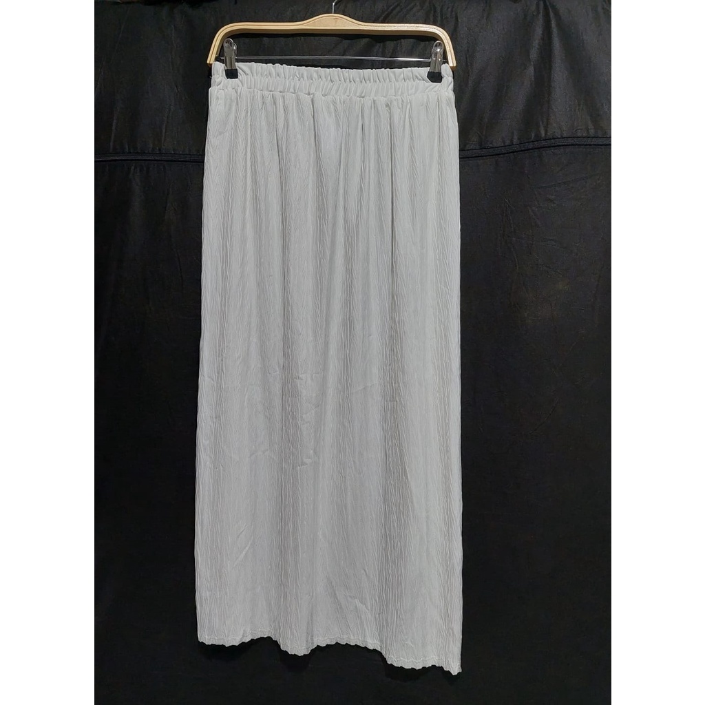 Jual [ NEW-124 ] Fashion muslim rok plisket padi terbaru | Shopee Indonesia