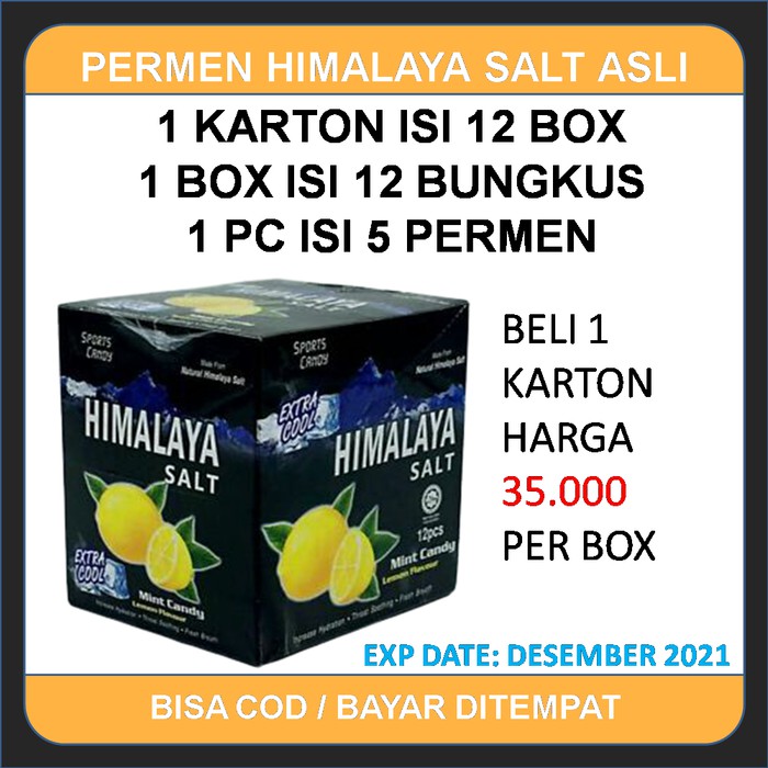 Jual Permen Himalaya Salt Candy Asli | Shopee Indonesia