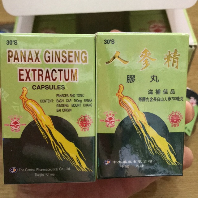 Jual Panax Ginseng Extractum Capsule PT SINAR HERBAL RADIX | Shopee ...