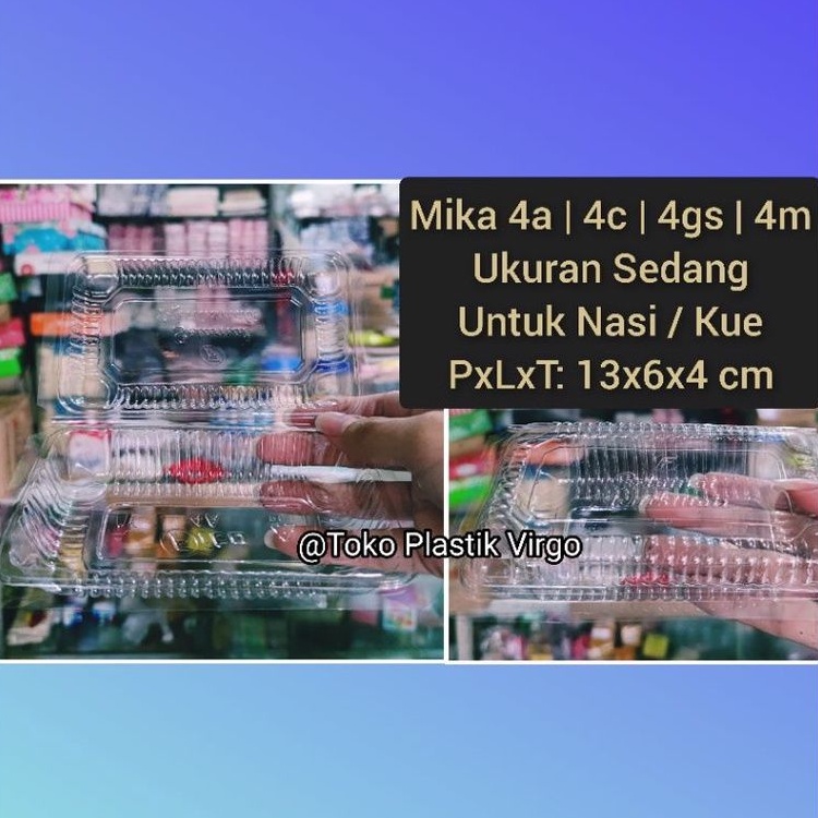 Jual Mika Sedang Untuk 3 Kue / Snack - Mika Nasi Kuning - Ukuran 4a ...