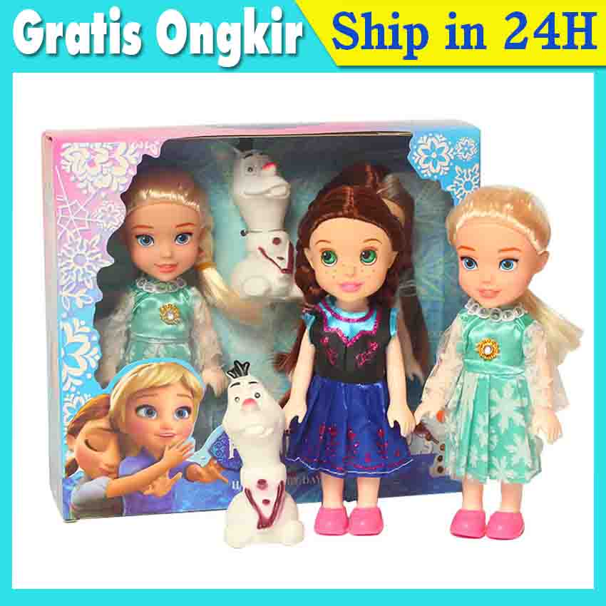 Jual [semuajual] Mainan Dancing Princess Elsa Dan Sophia Berlampu Bisa