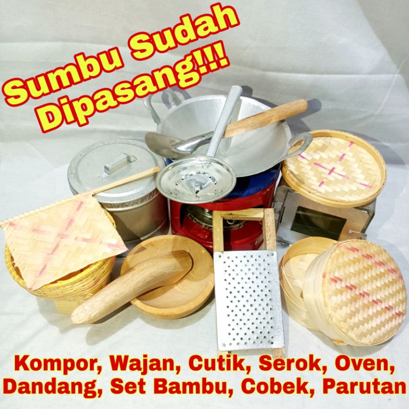 Jual Mainan Masak Masakan Anak Murah Set Kompor Mini Paket Murah Meriah